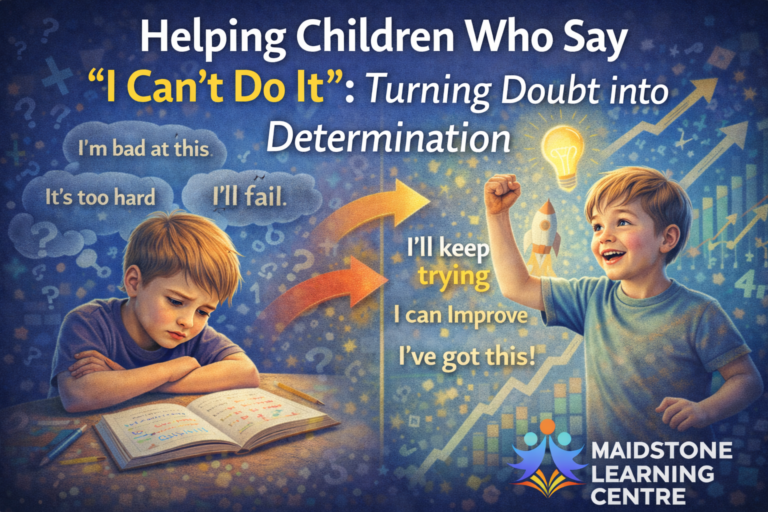 Helping Children Who Say “I Can’t Do It” | Building Confidence at MLC